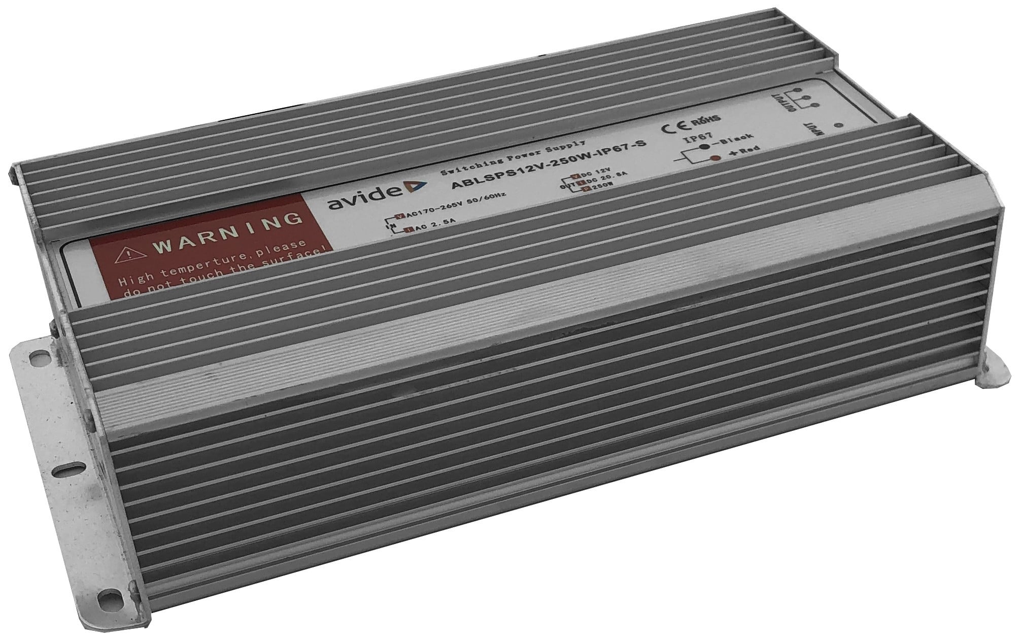 Transformatorer | Elmaterial | Transformator 24V 250W 10,4A IP67 ...