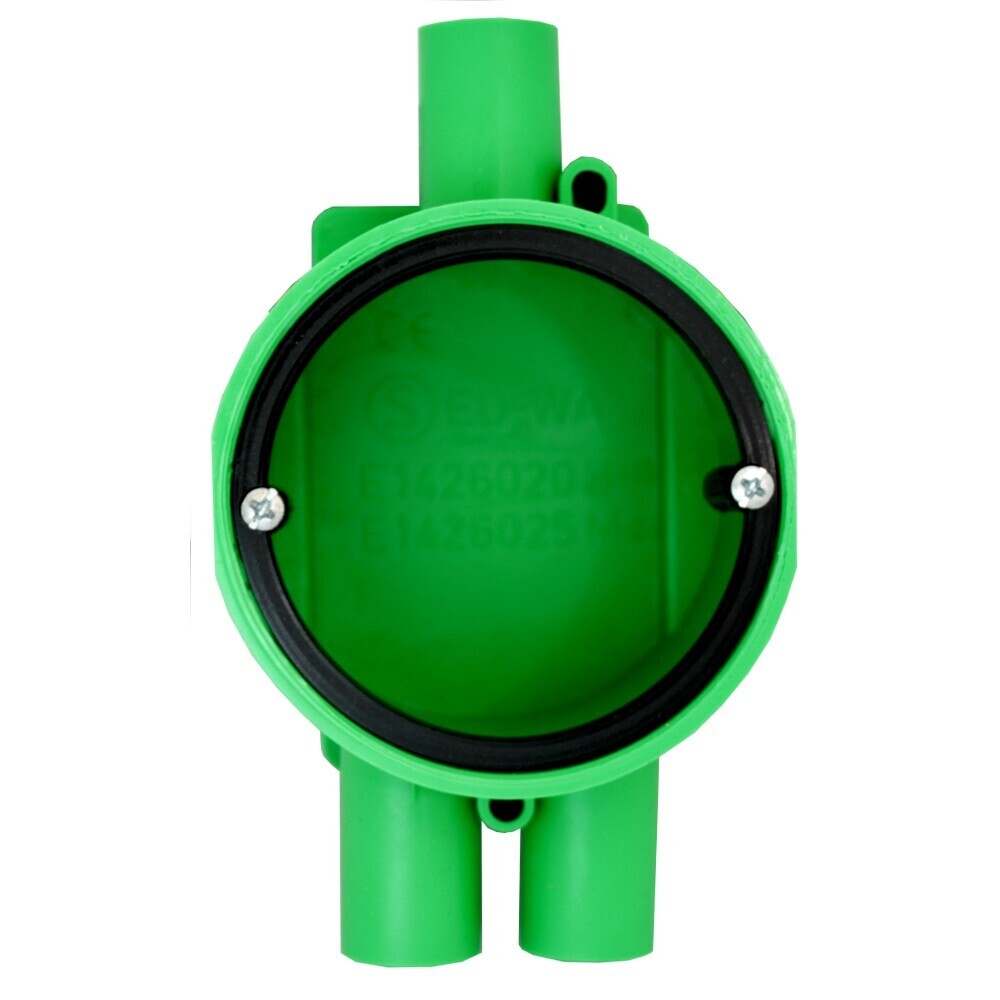 Infällda dosor | Installationstillbehör | Elmaterial | Apparatdosa med ...