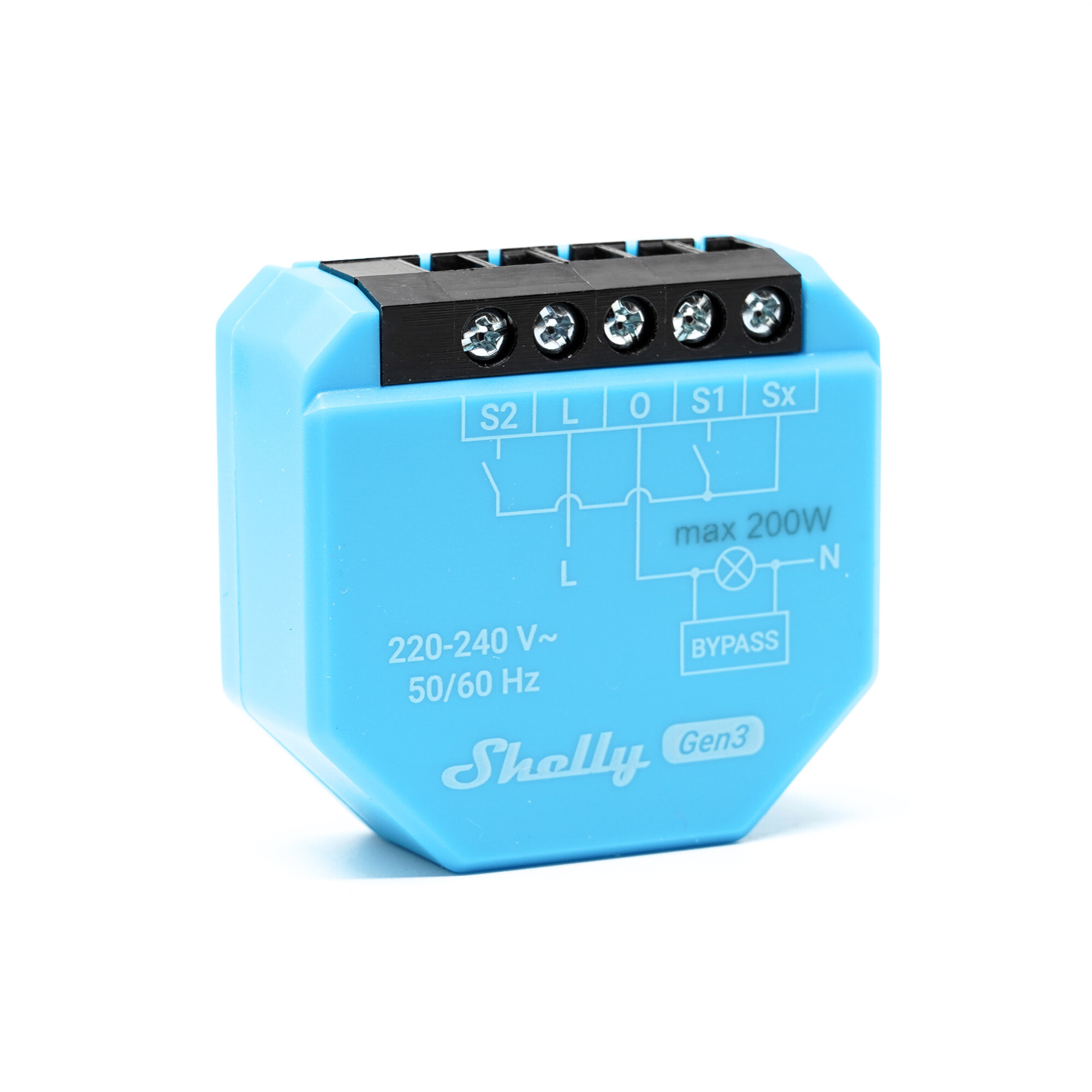 Shelly | Smarta hem, smarthome | Shelly 1L Gen3 – Smart WiFi-relä utan ...